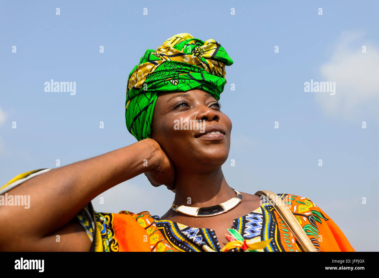 Beautiful girl from benin hi-res stock photography and images - Alamy