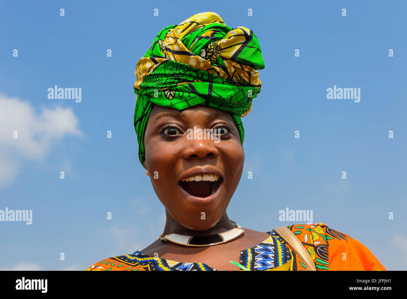 Benin dress hi-res stock photography and images - Alamy