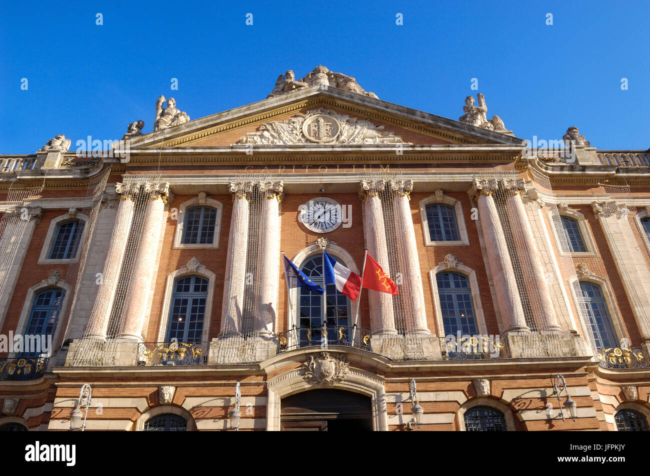 city Hall Le Capitole de Toulouse, France Stock Photo - Alamy