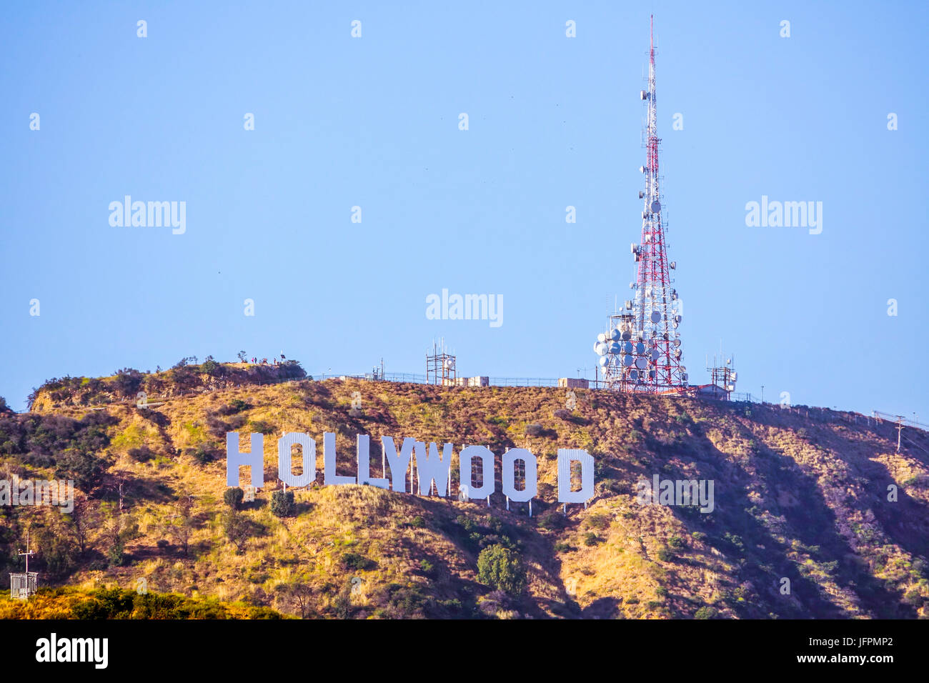 Famous Hollywood sign in Los Angeles Stock Photo - Alamy