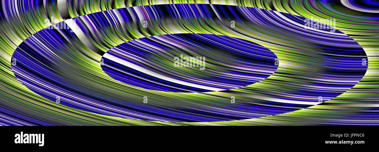 Digital art by Alfred Georg Sonsalla, abstract three-dimensional ...