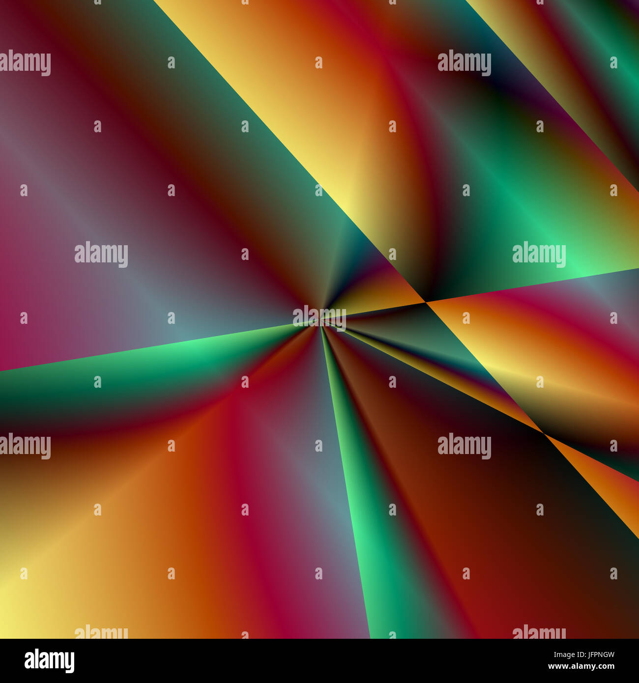 Digital art by Alfred Georg Sonsalla, abstract three-dimensional ...