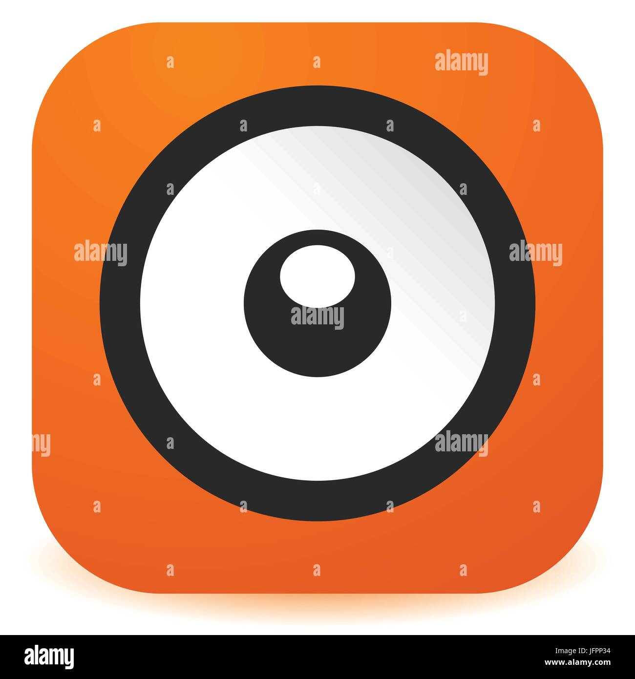Speaker icon in flat style. Easy to change color. Audio, music icon ...