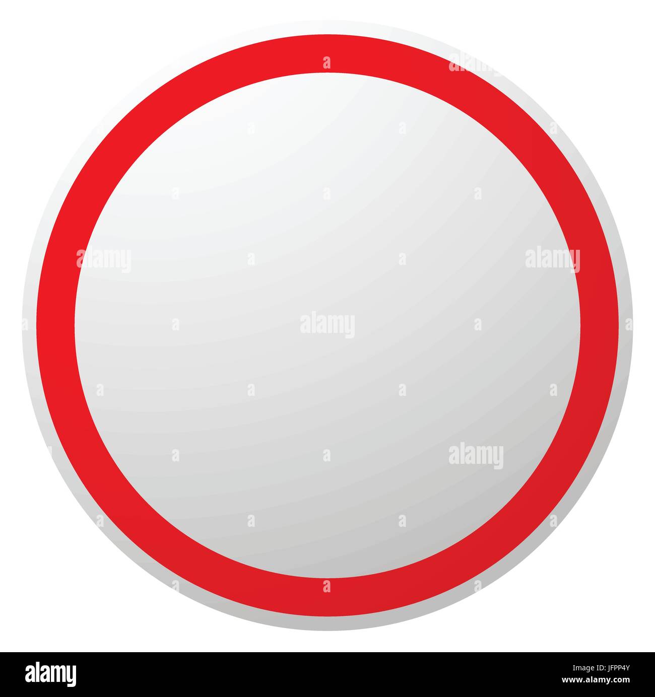Prohibition, restriction, forbidden, no enty sign. Red circle road sign ...