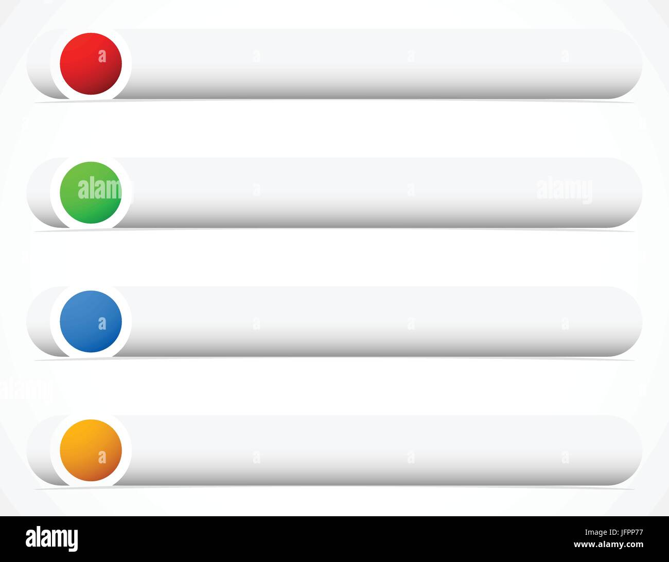 Button or banner elements. Colorful label, tag for your messages ...