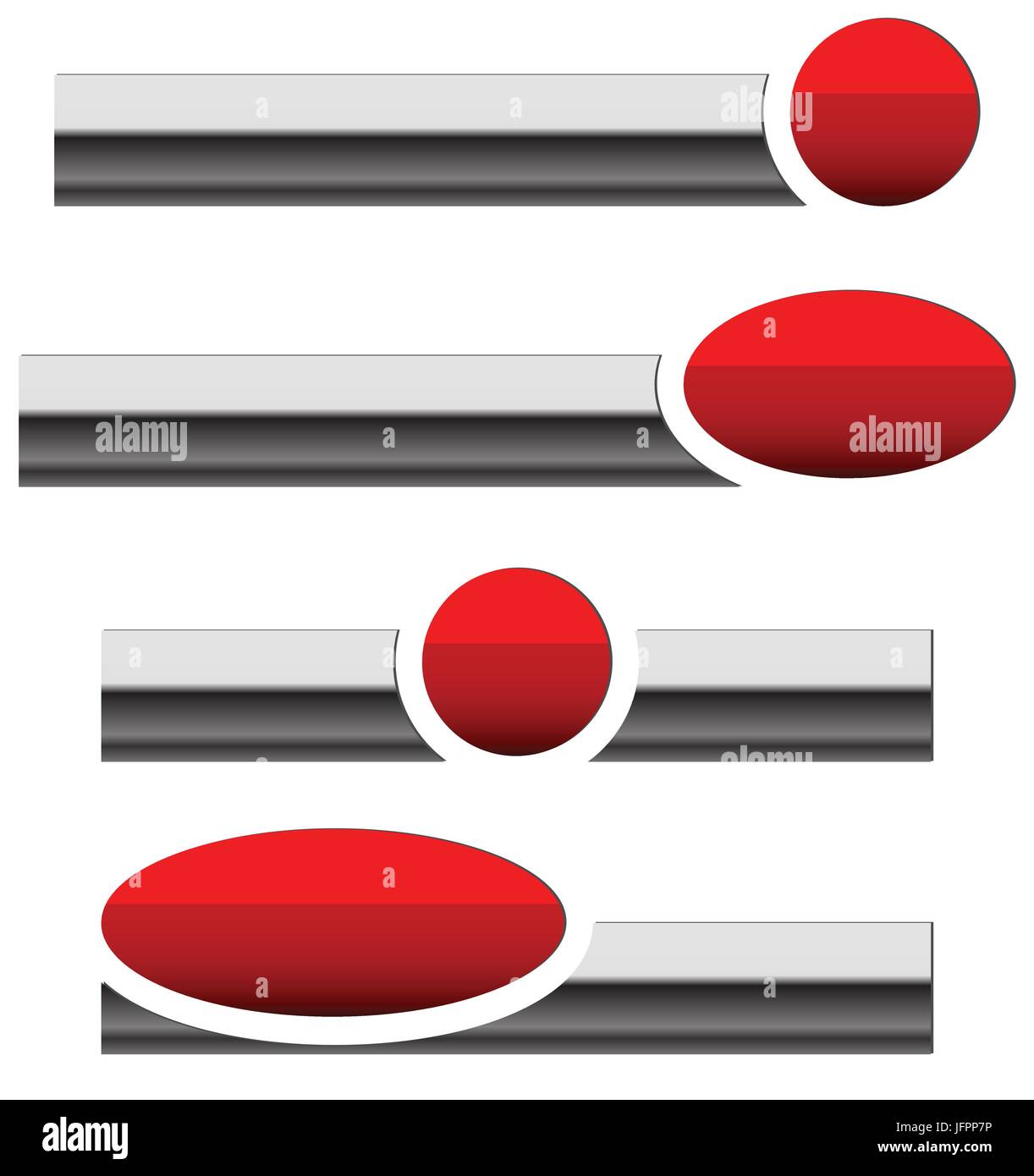 Button or banner elements. Colorful label, tag for your messages ...