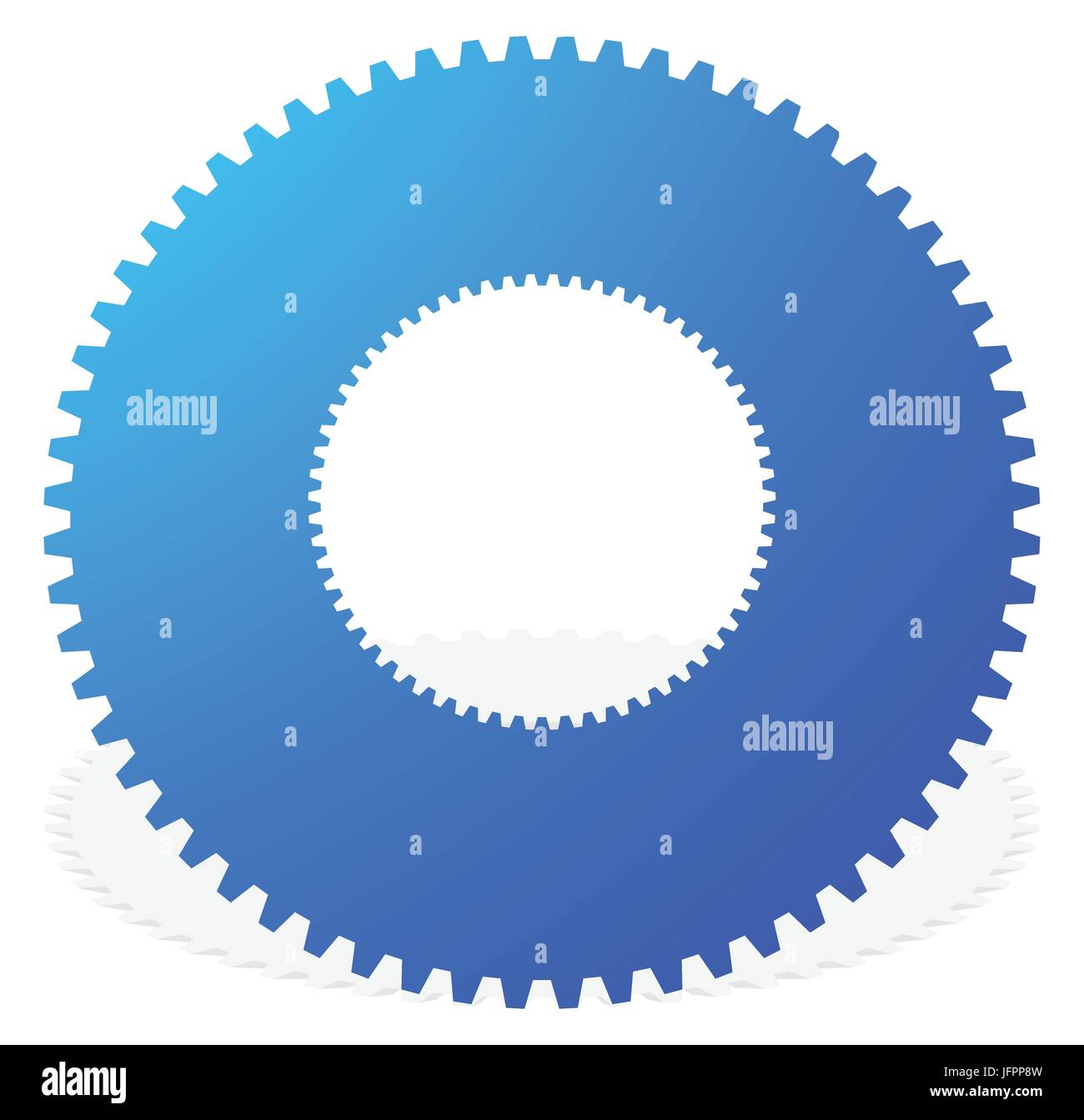 Gear icon, gear symbol for maintenance, repair or development concept ...