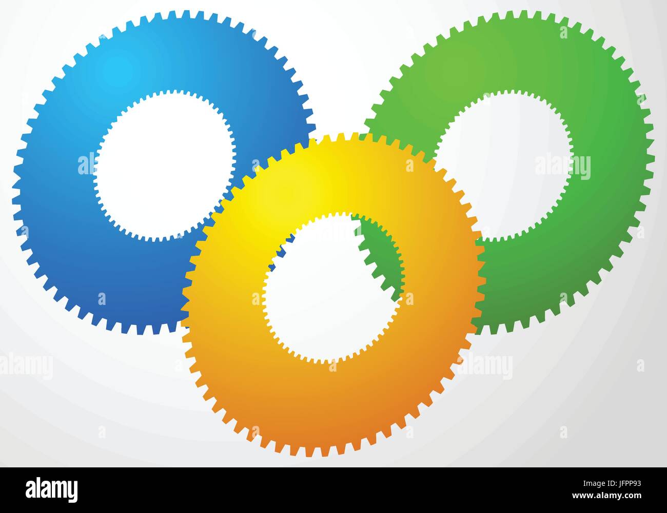Gear icon, gear symbol for maintenance, repair or development concept ...