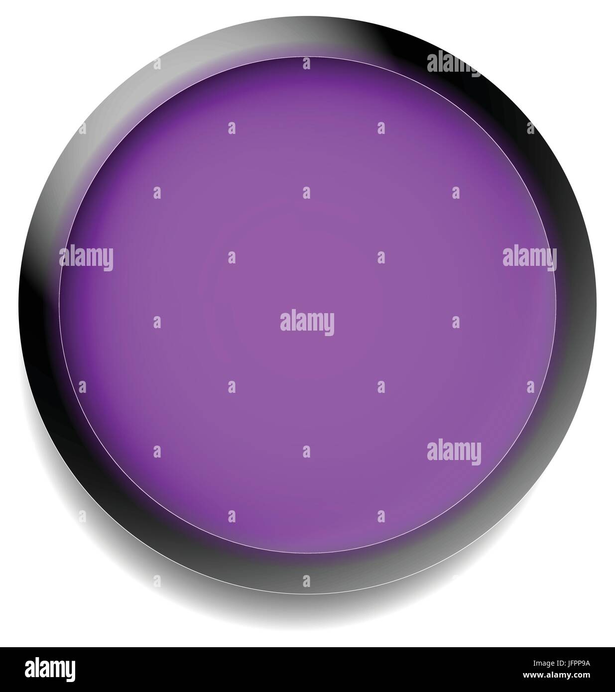 Circle icon with blank space. Blank circle design element set. Suitable ...