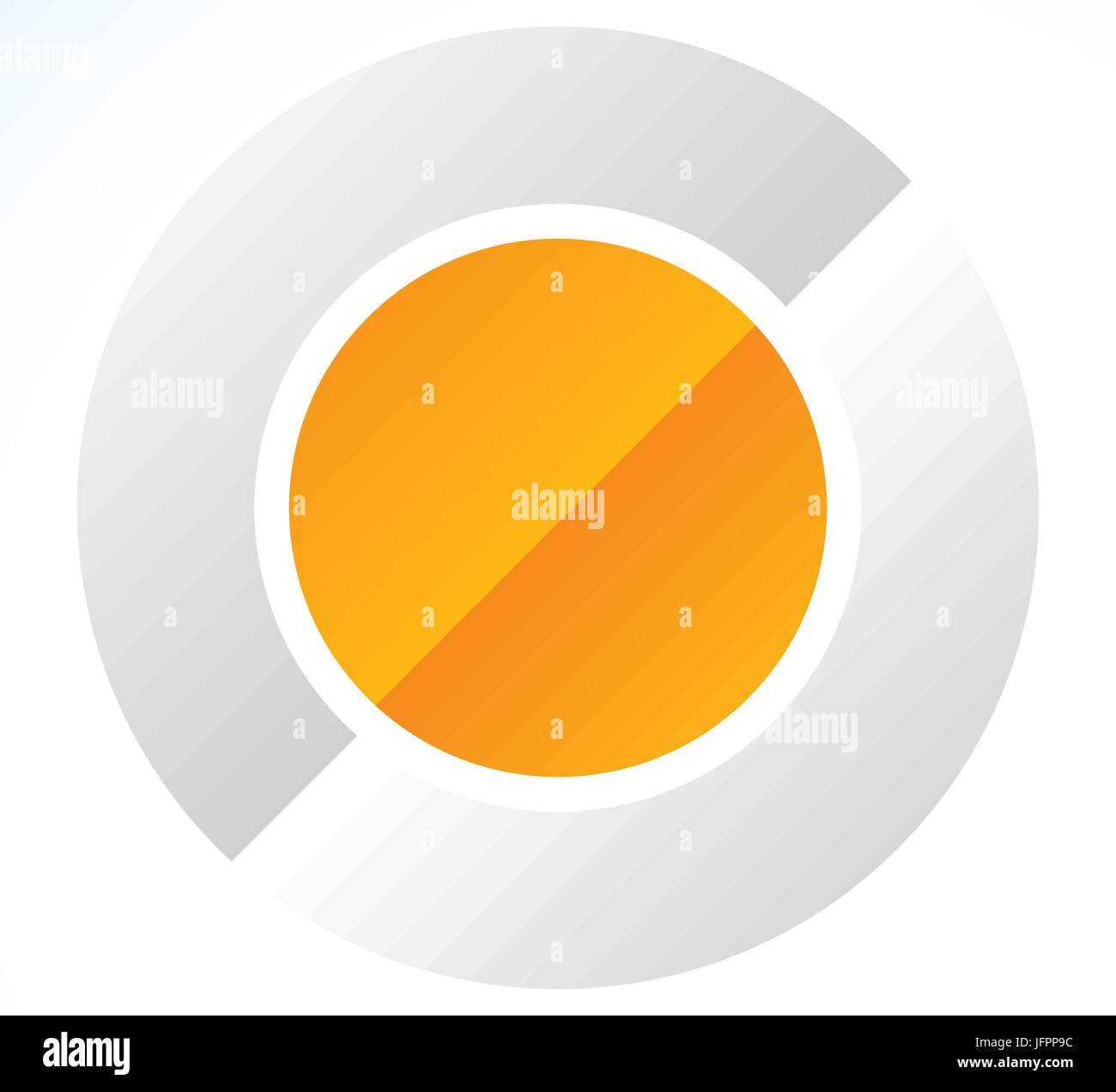 Circle icon with blank space. Blank circle design element set. Suitable ...