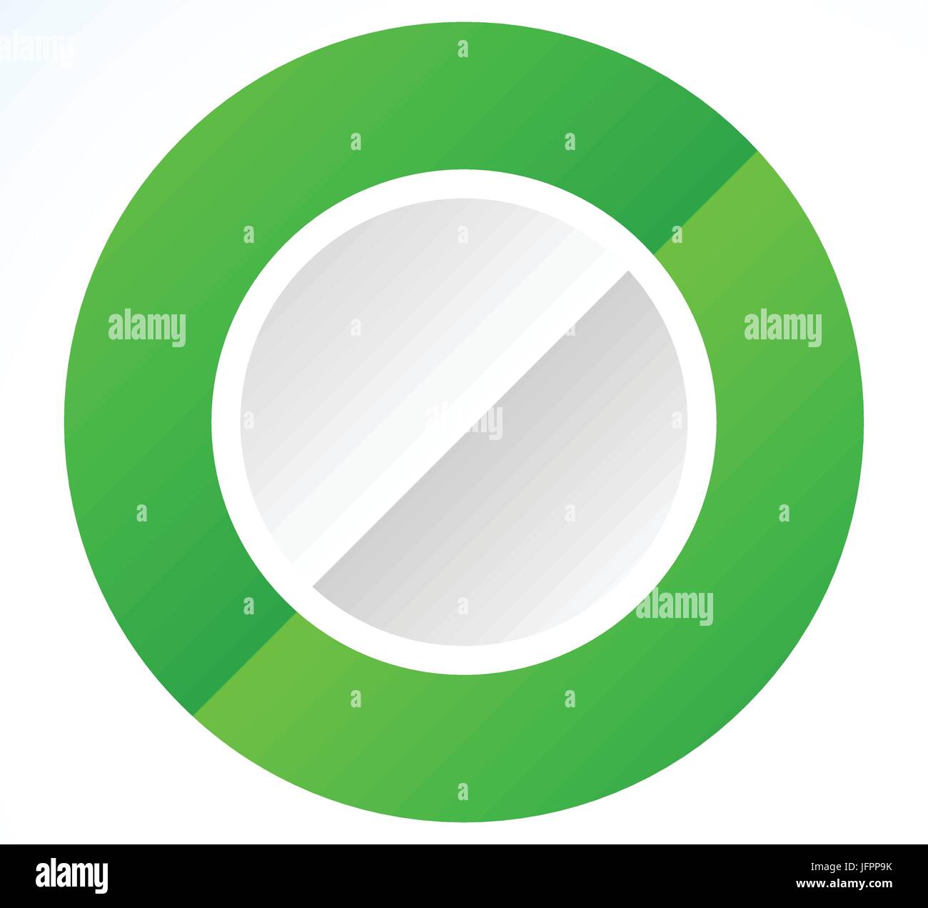 Circle icon with blank space. Blank circle design element set. Suitable ...