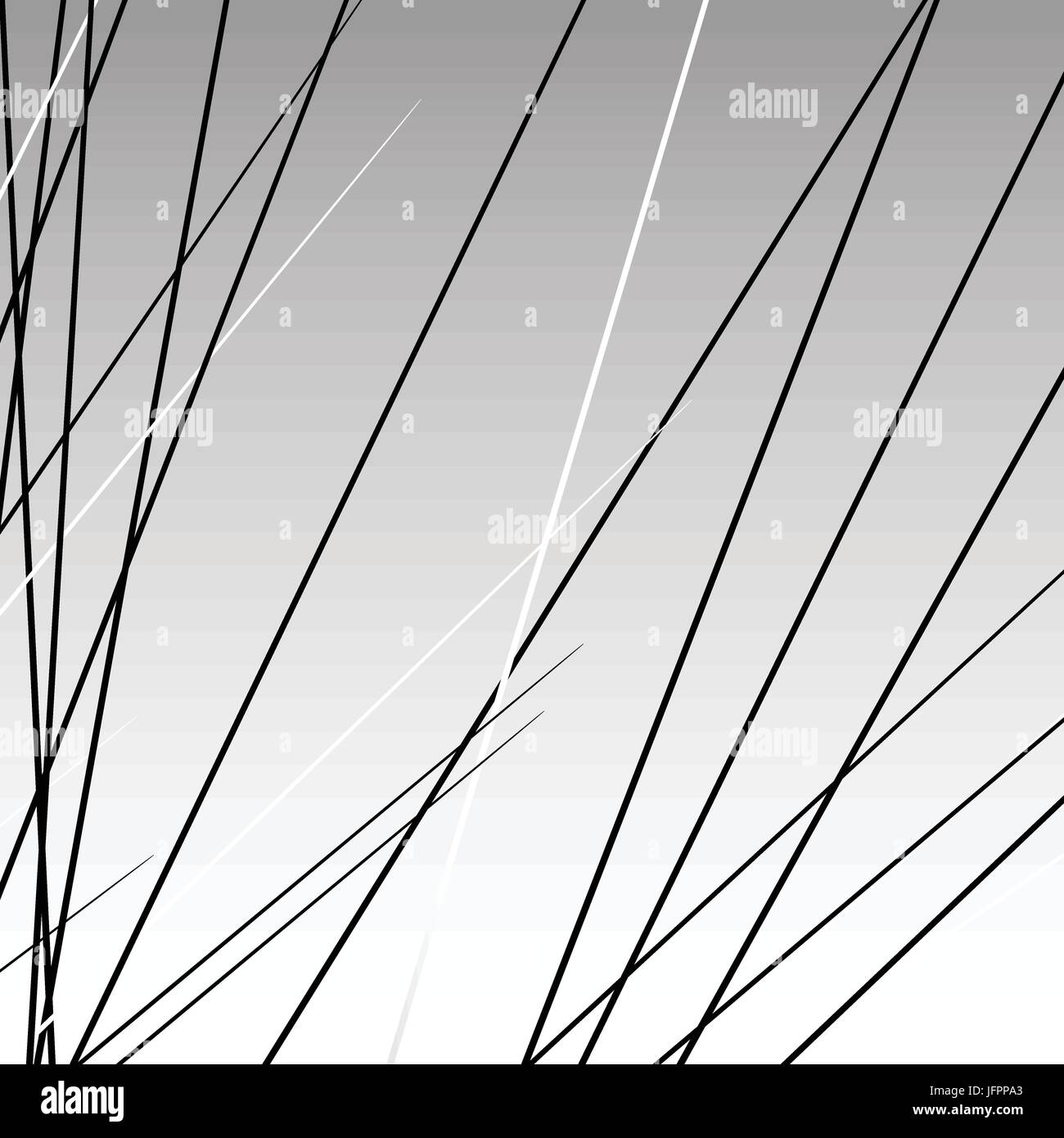 Chaotic grayscale lines texture. Abstract geometric illustration Stock ...