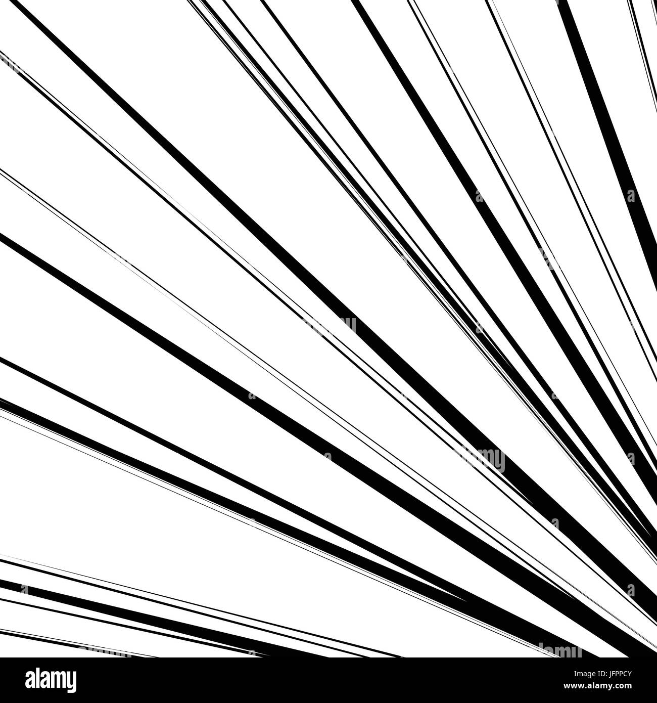 Pattern of irregular, random lines. Black and white abstract texture ...