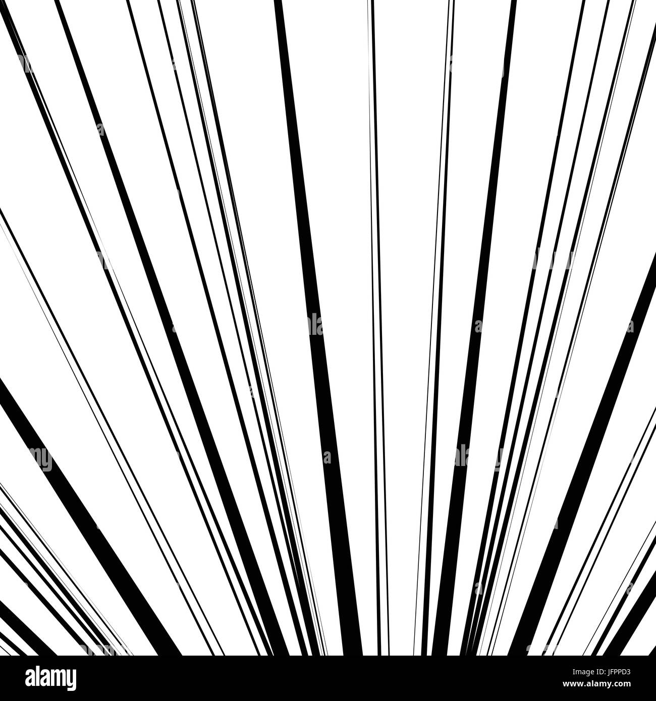 Pattern of irregular, random lines. Black and white abstract texture ...