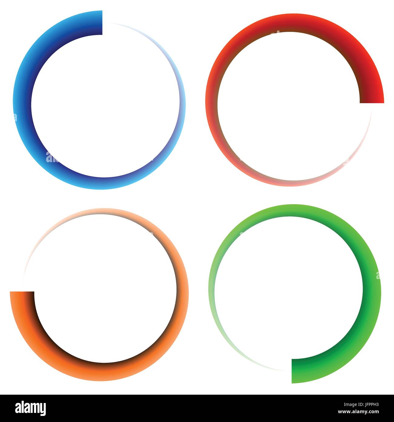 Circular progress indicator, buffer, pre-loader shapes. Circle progress ... Circular progress indicator, buffer, pre-loader shapes. Circle progress ...