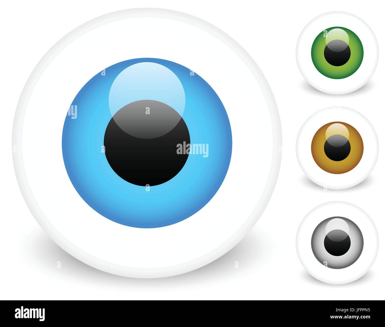 Highlight in eye Stock Vector Images - Alamy