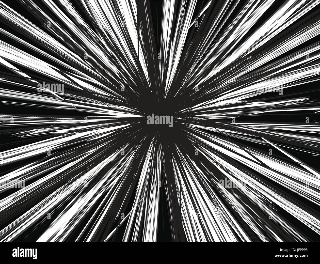 Textured radial lines spreading explosion effect. Starburst, sunburst ...