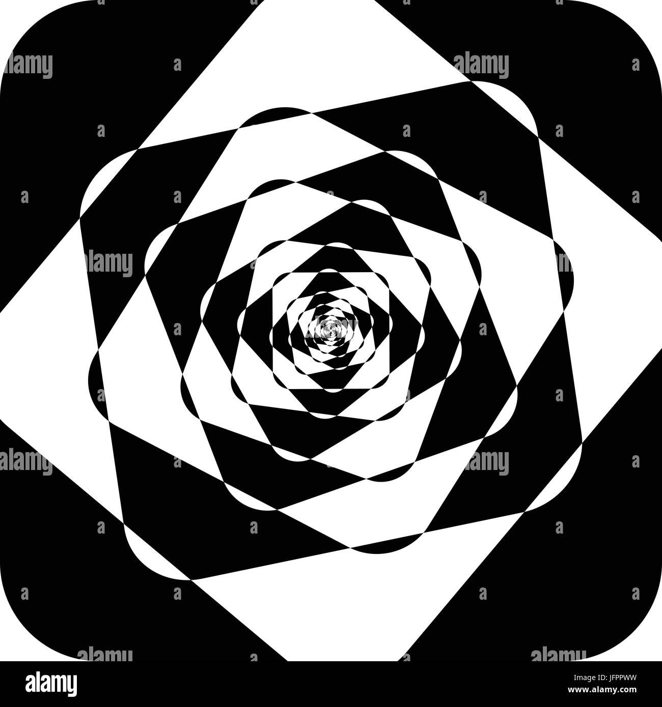 Inward concentric rotating hi-res stock photography and images - Alamy