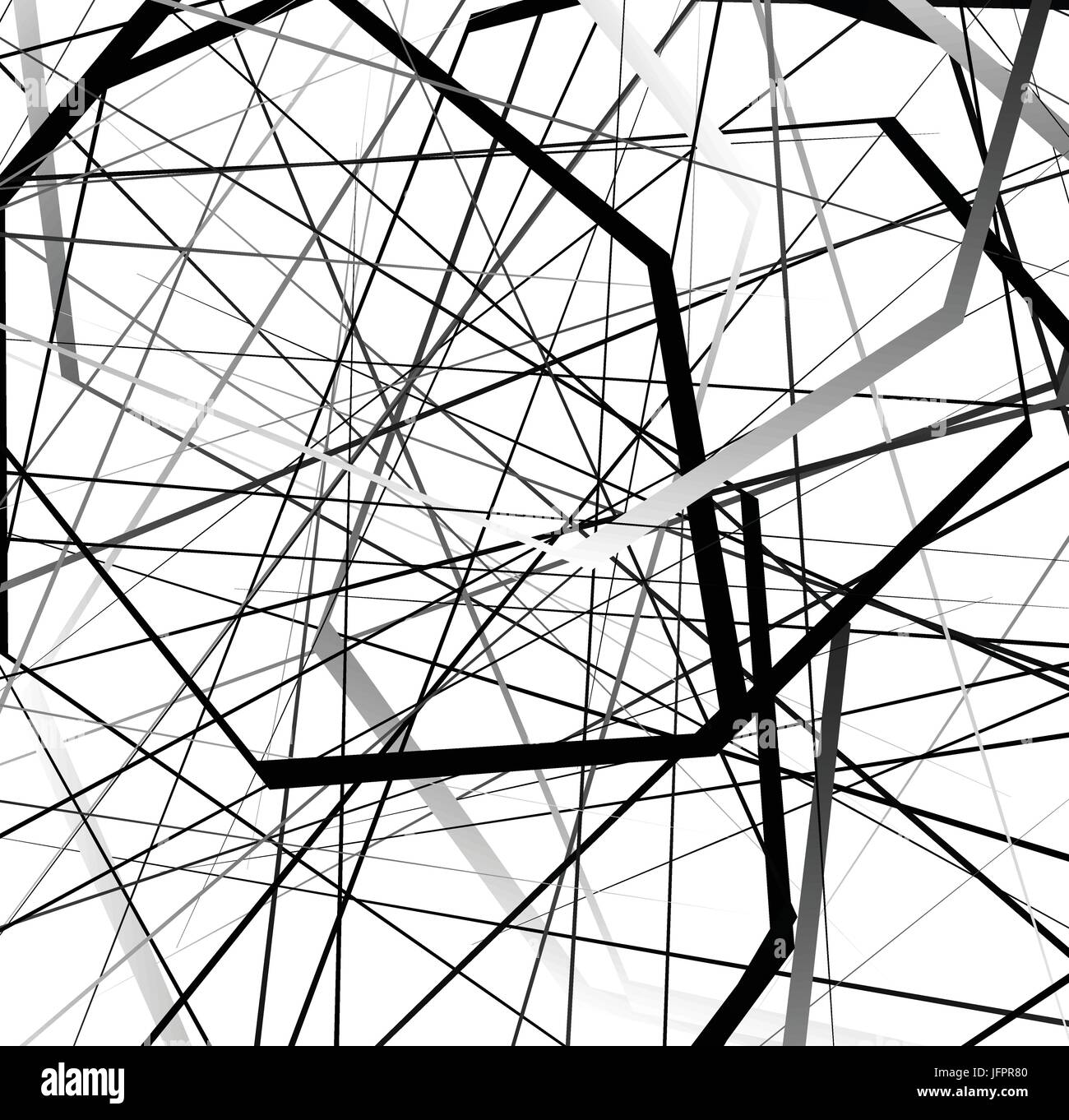 Cluster of geometric shapes Stock Vector Images - Alamy