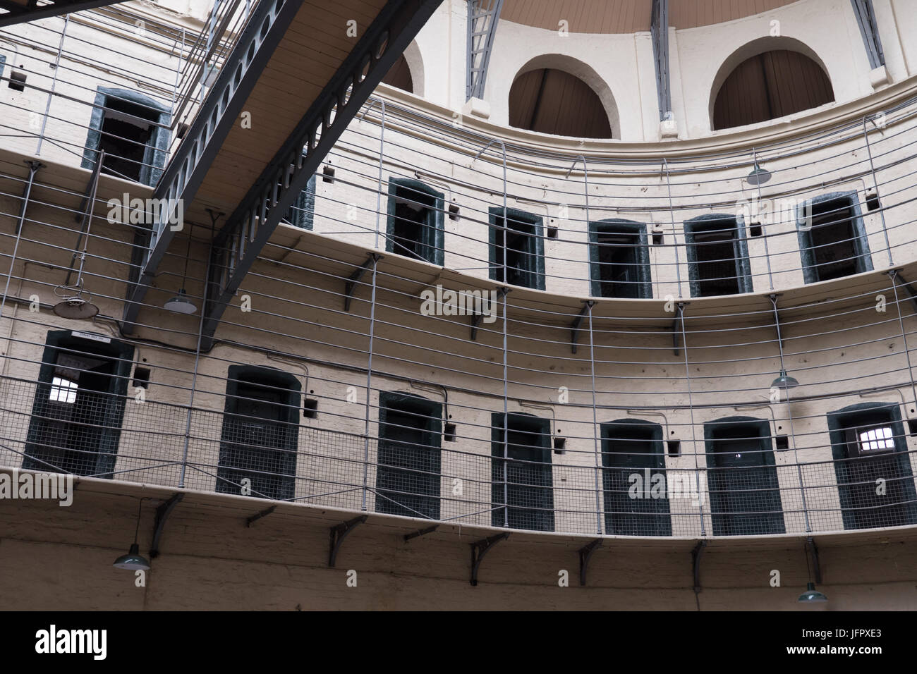 Interior view of Kilmainham Gaol, Dublin, Ireland Stock Photo - Alamy