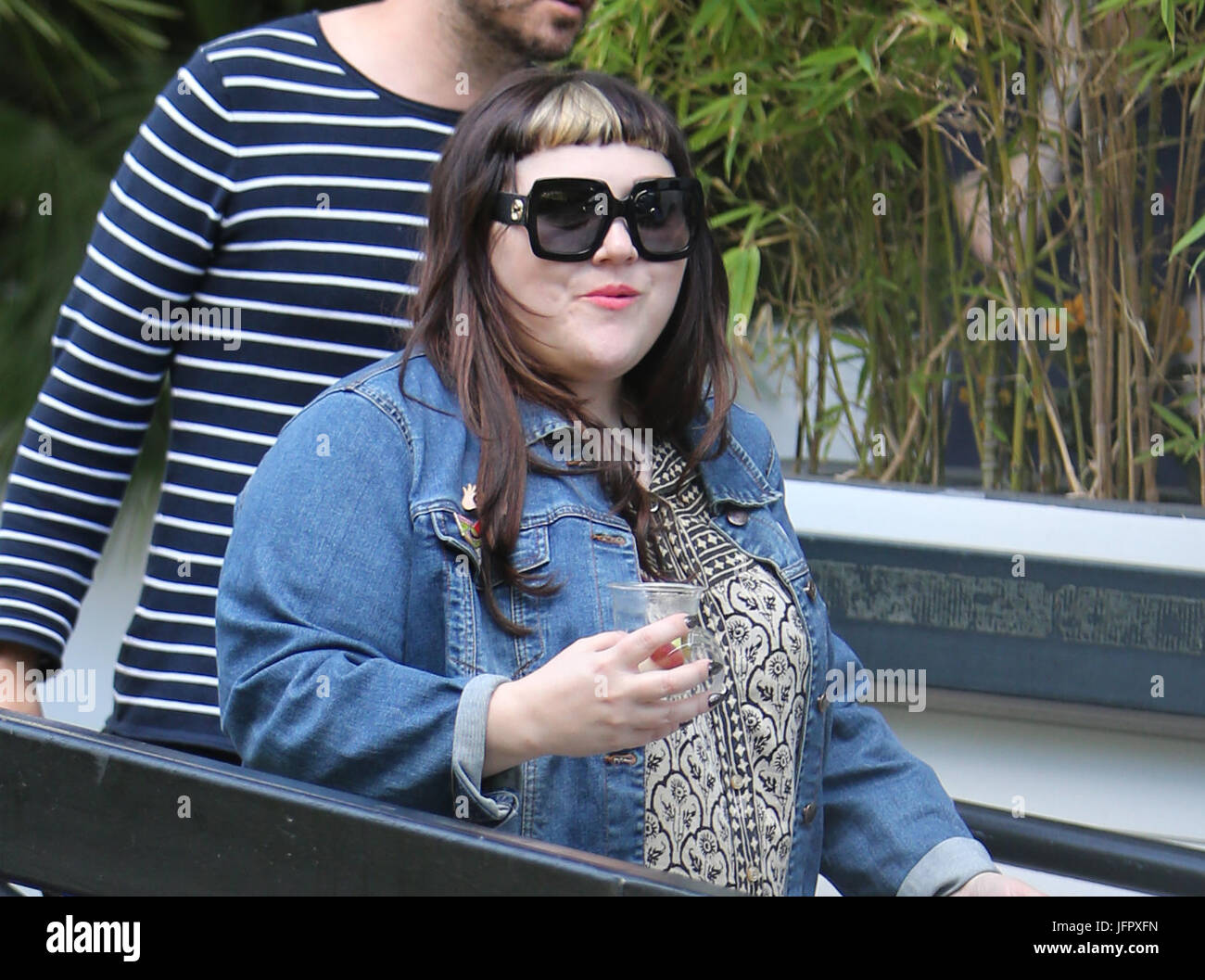 Beth Ditto outside ITV Studios today Featuring: Beth Ditto Where ...