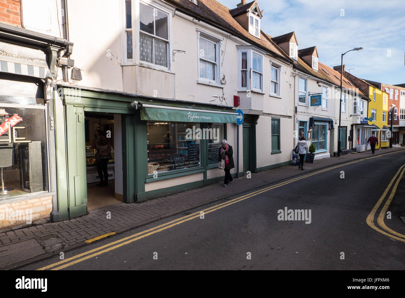 Sheep Street, Shipston on Stour, Warwickshire, England. UK Stock Photo ...