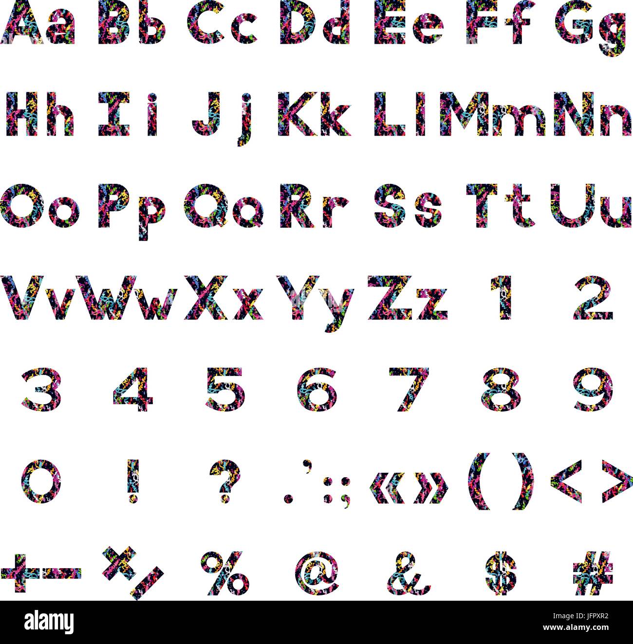 Letter of colon hi-res stock photography and images - Alamy