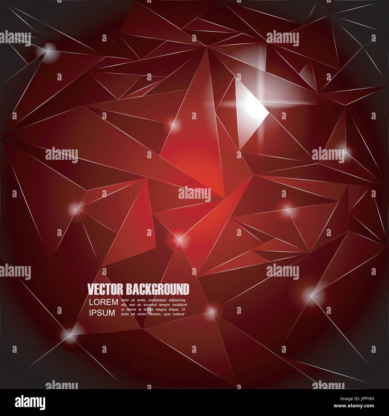 Red geometric background hi-res stock photography and images - Alamy