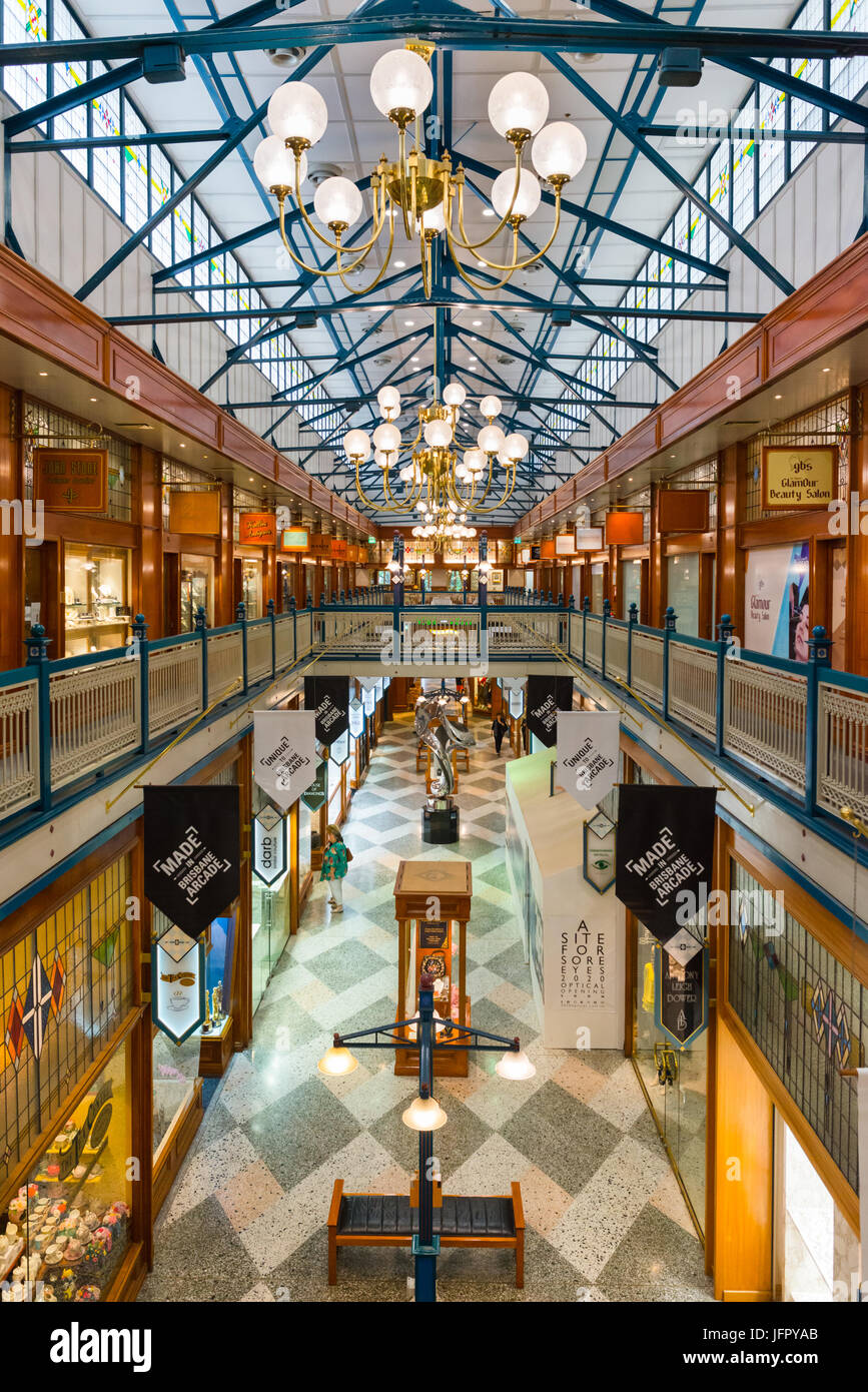 Vintage Shopping Arcade Stock Photos & Vintage Shopping Arcade Stock ...
