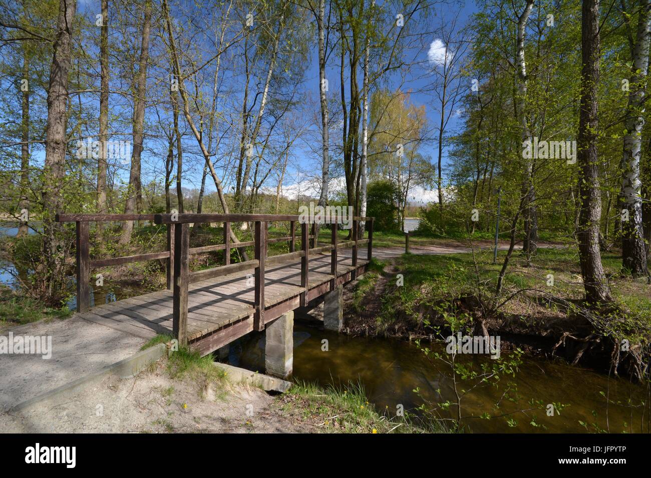 Impressions from the Falkenhagen lake in Falkensee (Brandenburg) from ...