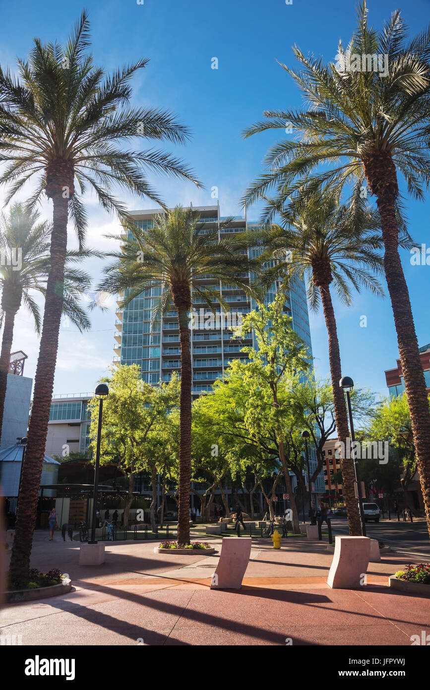 Phoenix downtown, capital of state Arizona, USA Stock Photo - Alamy