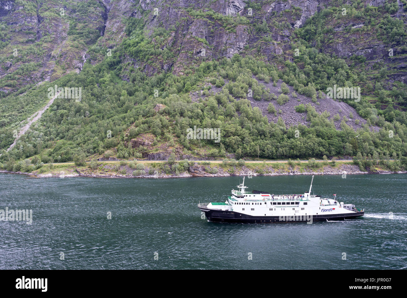 Geirangerfjord ferry hi-res stock photography and images - Alamy