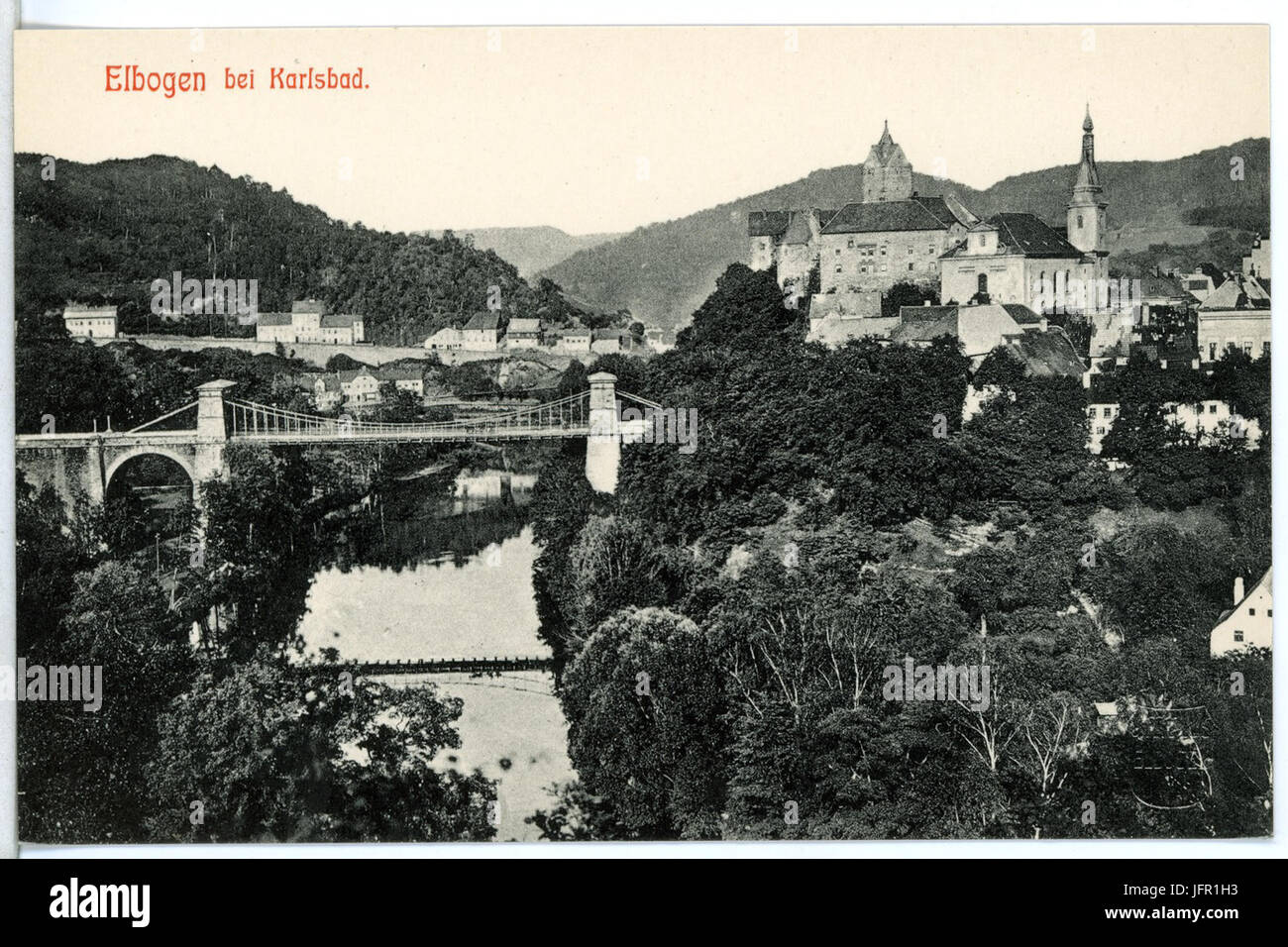 Map of elbogen hi-res stock photography and images - Alamy