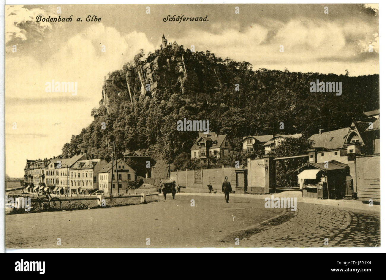 12443-Bodenbach-1911-Schäferwand-Brück & Sohn Kunstverlag Stock Photo ...