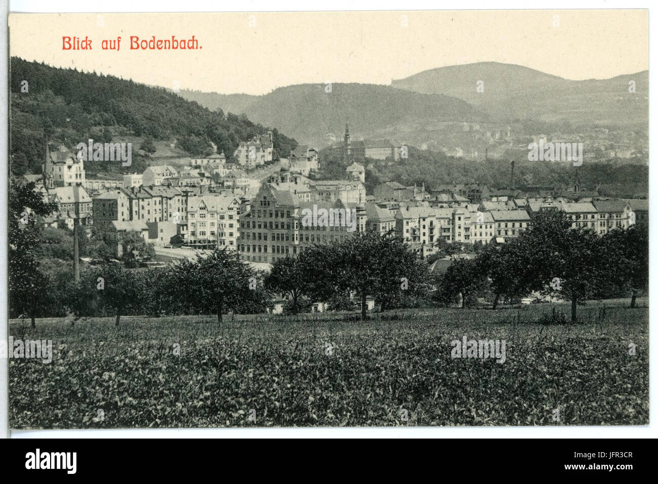 13375-Bodenbach-1911-Blick auf Bodenbach-Brück & Sohn Kunstverlag Stock ...