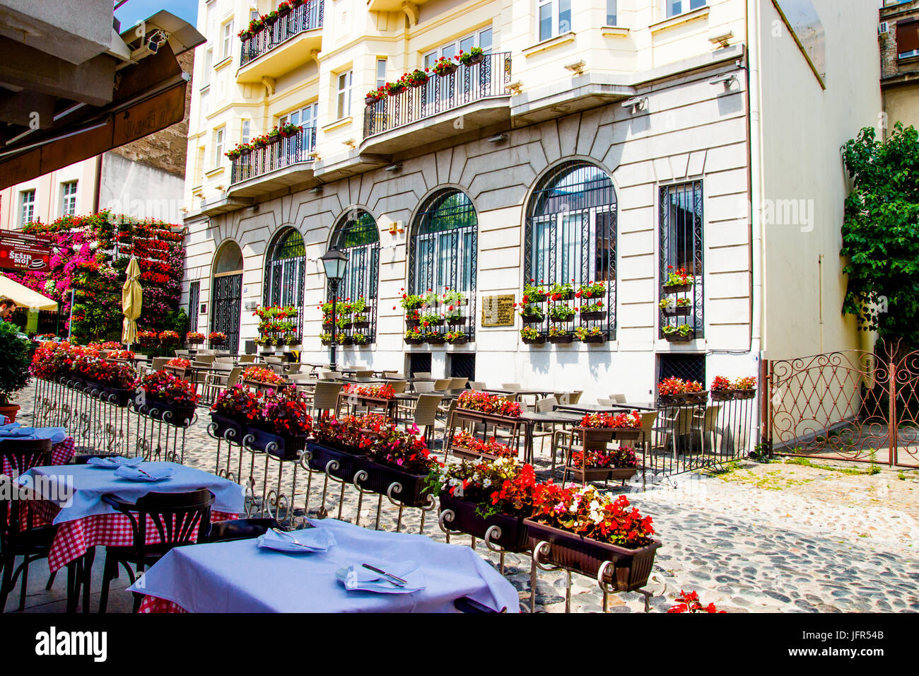 Belgrade Serbia Old Town Street Nice View Stock Photo - Alamy