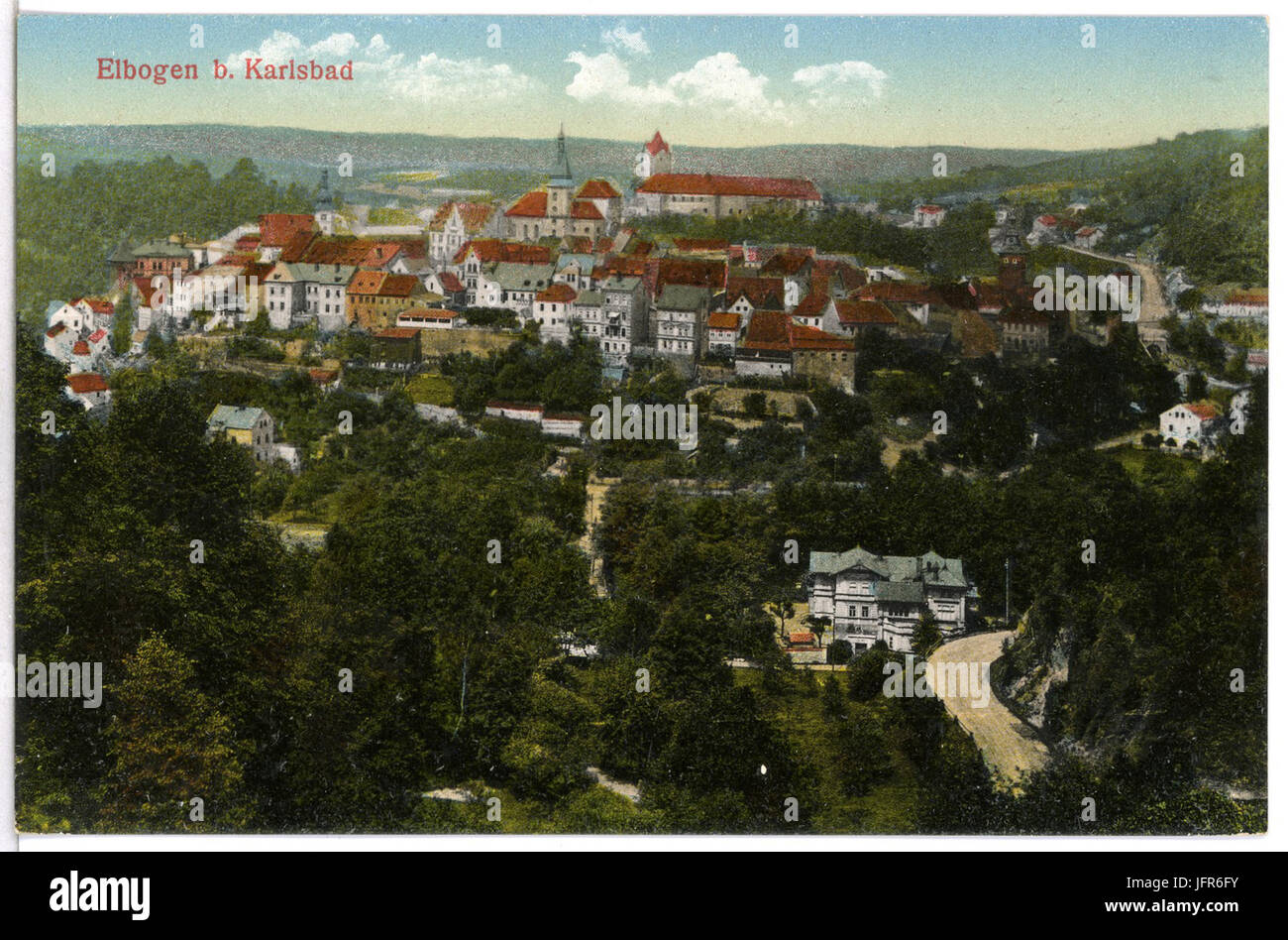 Map of elbogen hi-res stock photography and images - Alamy