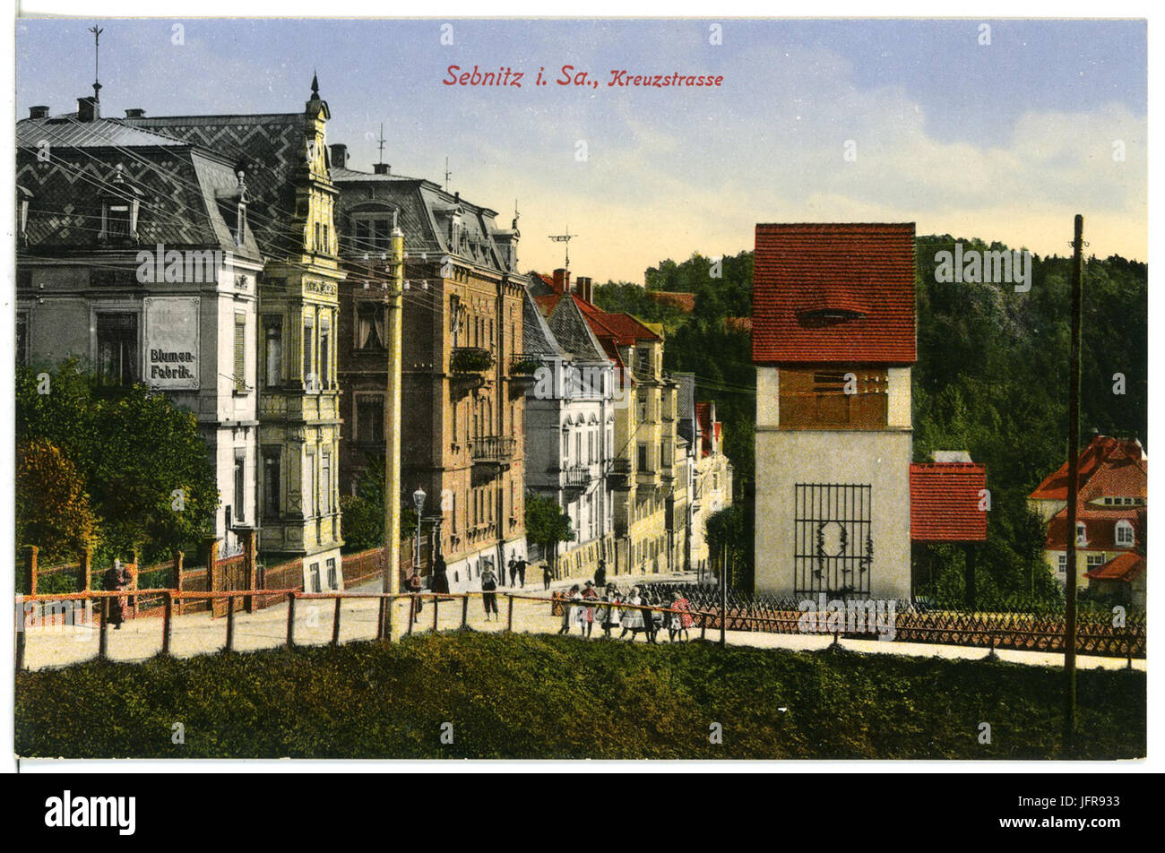 1913 postcards of sachsische schweiz osterzgebirge hi-res stock ...