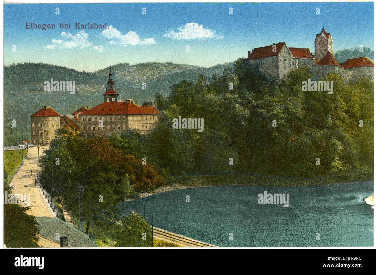 Map Of Elbogen High Resolution Stock Photography and Images - Alamy