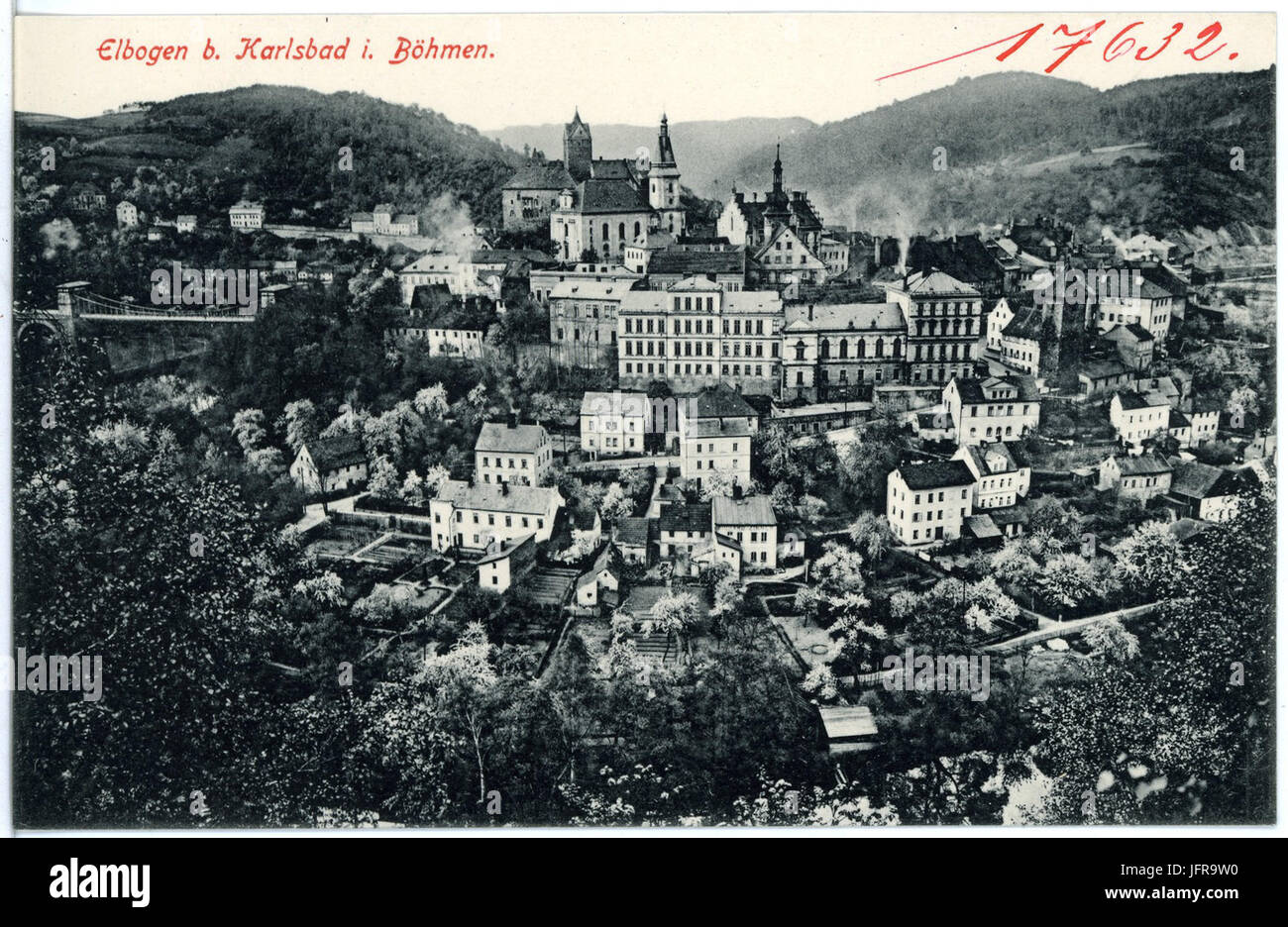 Map of elbogen hi-res stock photography and images - Alamy