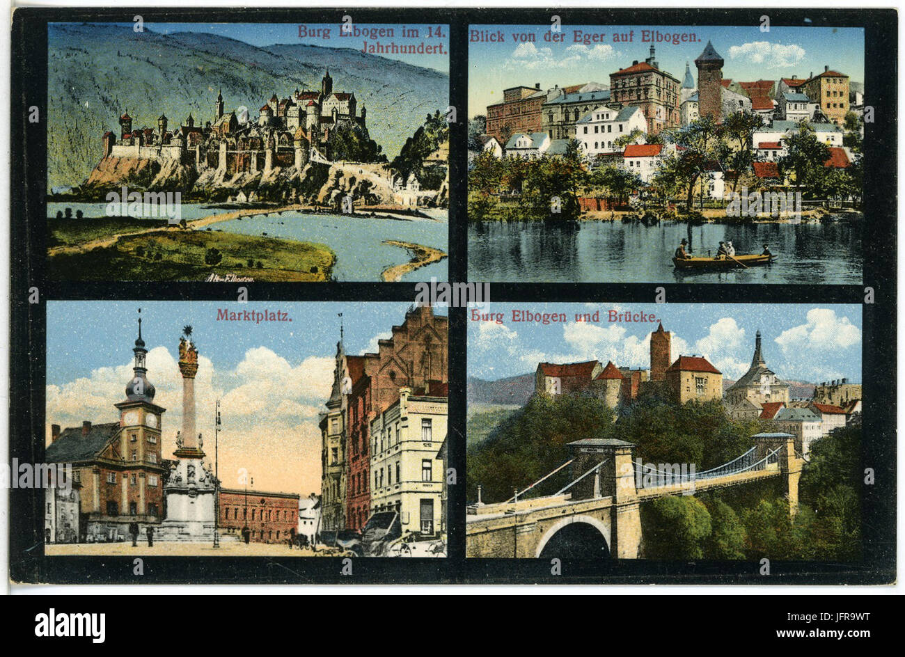 Map of elbogen hi-res stock photography and images - Alamy