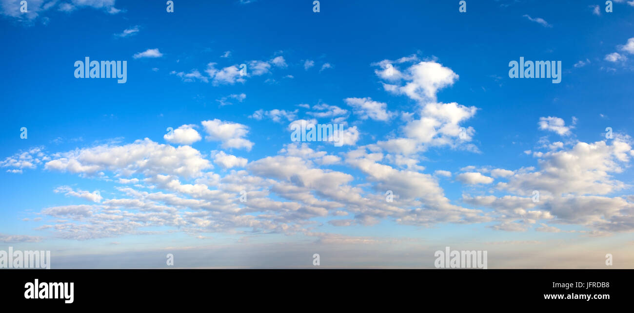 Sky clear blue evening sunlight background haze hi-res stock ...