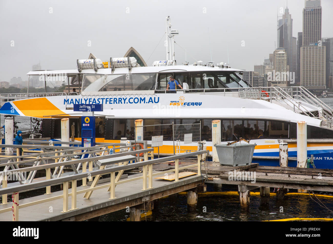 Manly fast ferries hi-res stock photography and images - Alamy