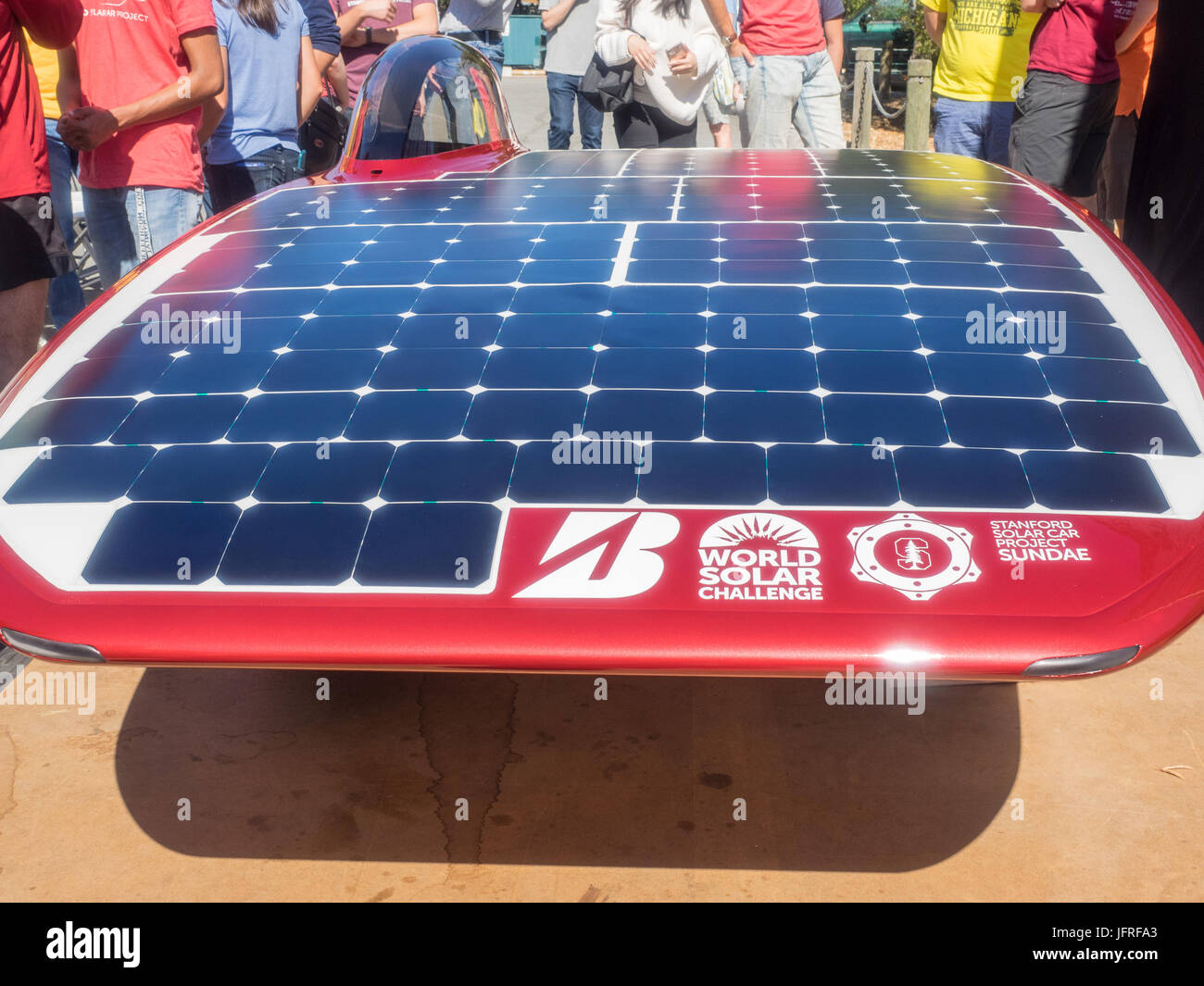 Stanford, CA/USA - July 1, 2017: The Stanford Solar Car Project ...
