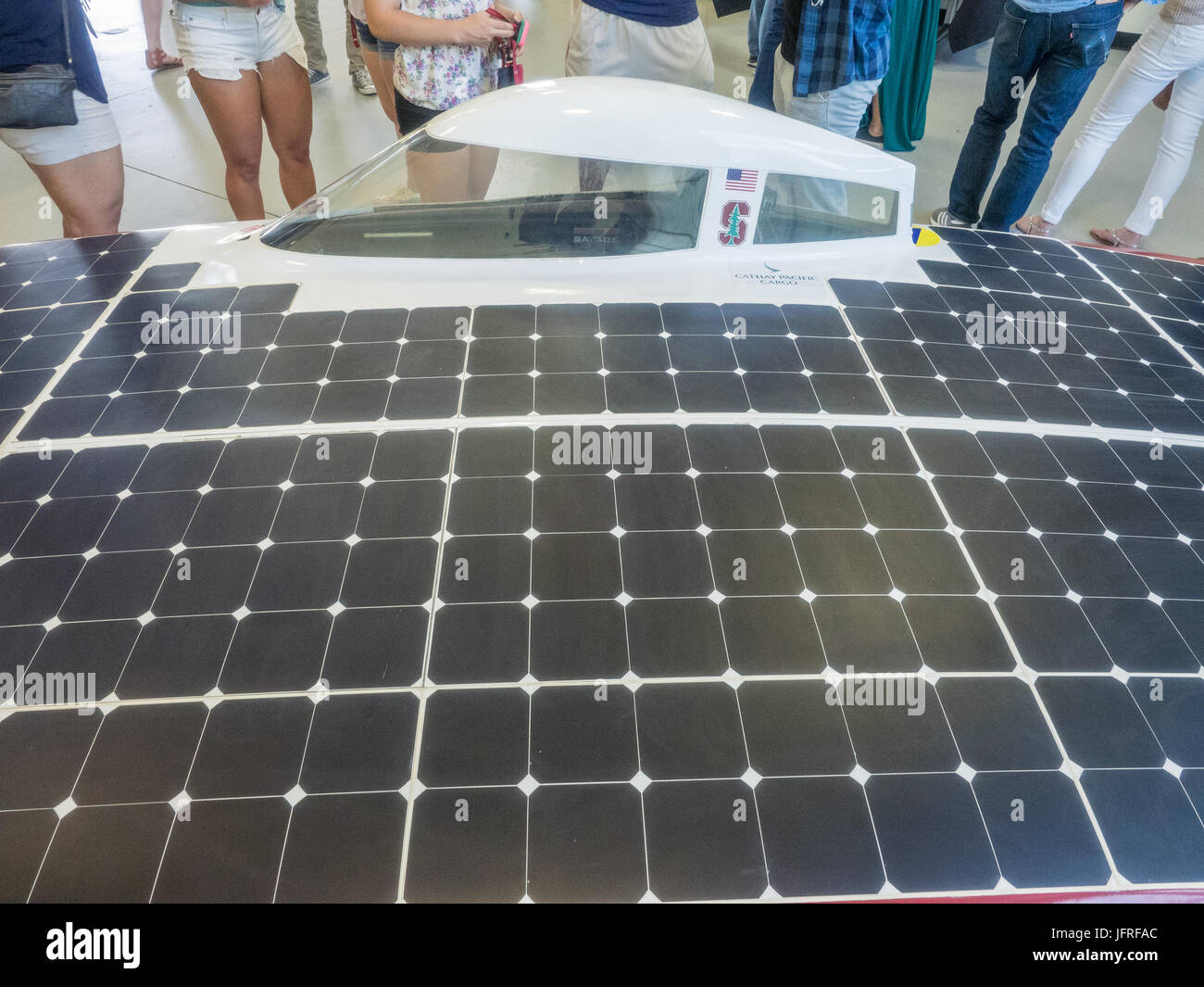 Stanford, CA/USA - July 1, 2017: The Stanford Solar Car Project ...