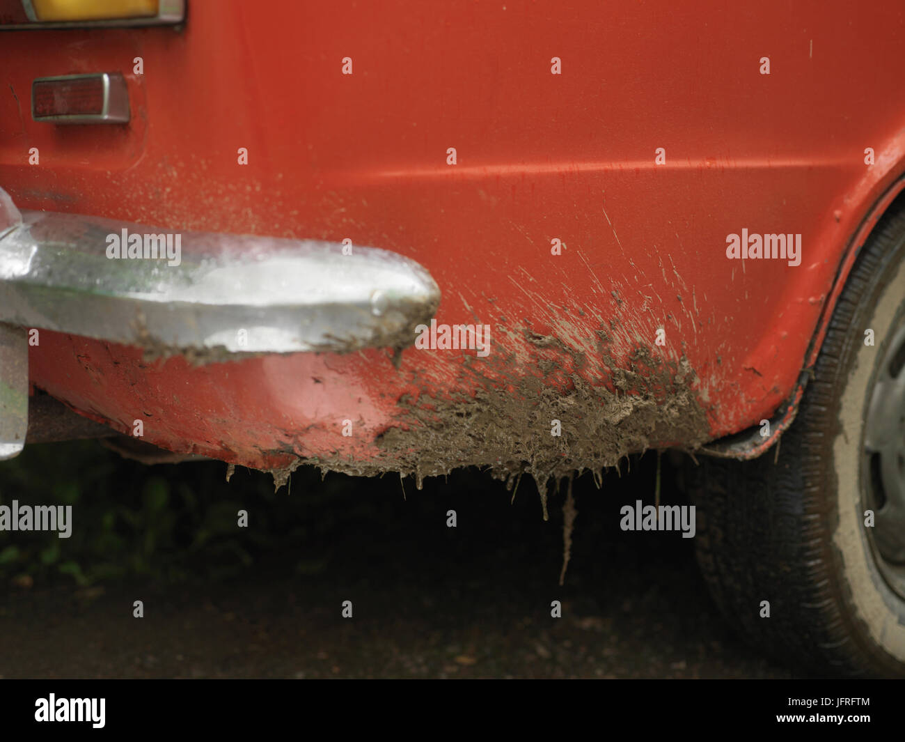 Covered rear wheels hi-res stock photography and images - Alamy
