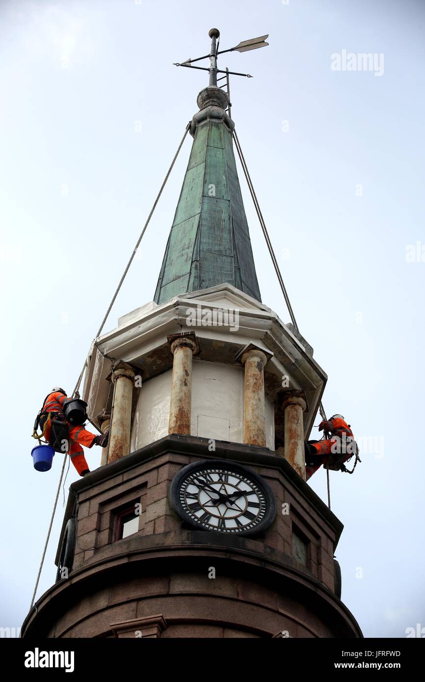 Stonehaven clock tower hi-res stock photography and images - Alamy