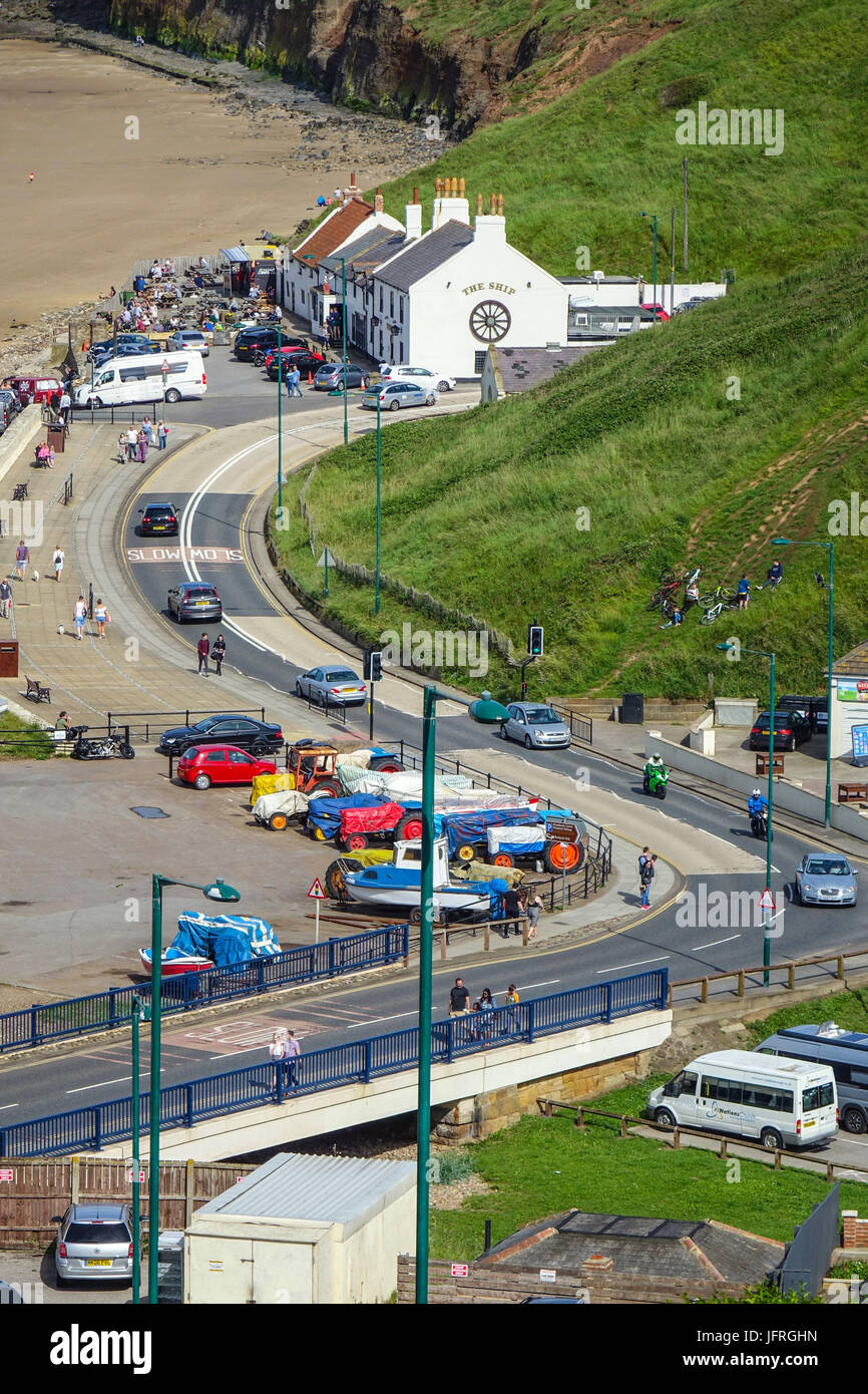 Saltburn by the sea ship inn hi-res stock photography and images - Alamy