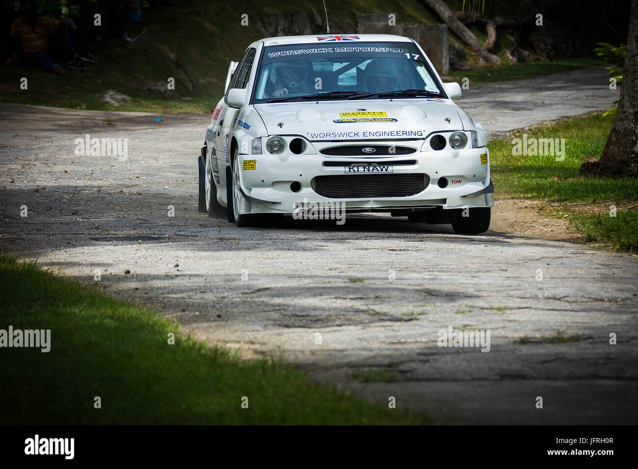 Sol Rally Barbados 2017 Day one Stock Photo - Alamy