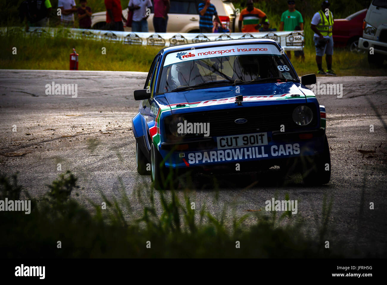 Sol Rally Barbados 2017 Day one Stock Photo - Alamy